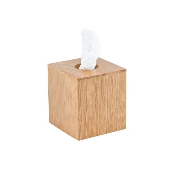 KAYU Modern Design Teak Wood Tissue Box | Shopee Malaysia