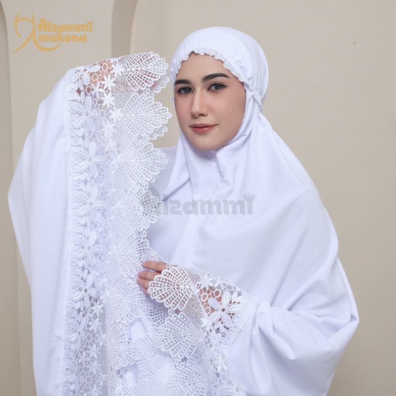 KATUN PUTIH Clean WHITE PRADANI MIX COTTON MUKENA | Shopee Malaysia