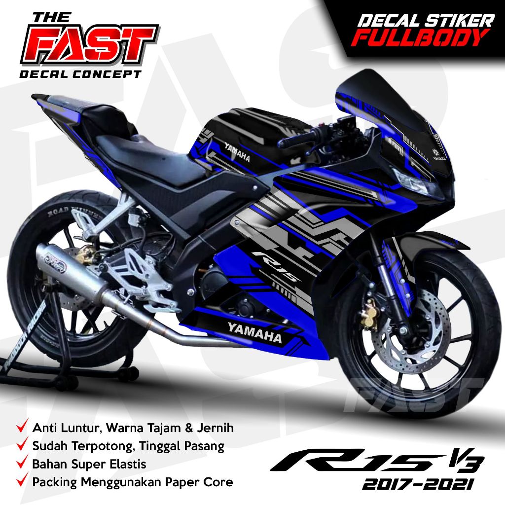 Decal sticker striping R15 V3 full body motif Robot Graphic Decal ...