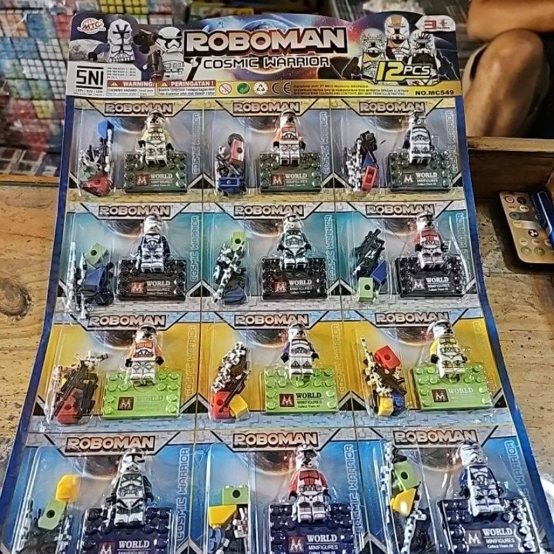 Roboman star wars 549 Toy Contains 12 pcs | Shopee Malaysia