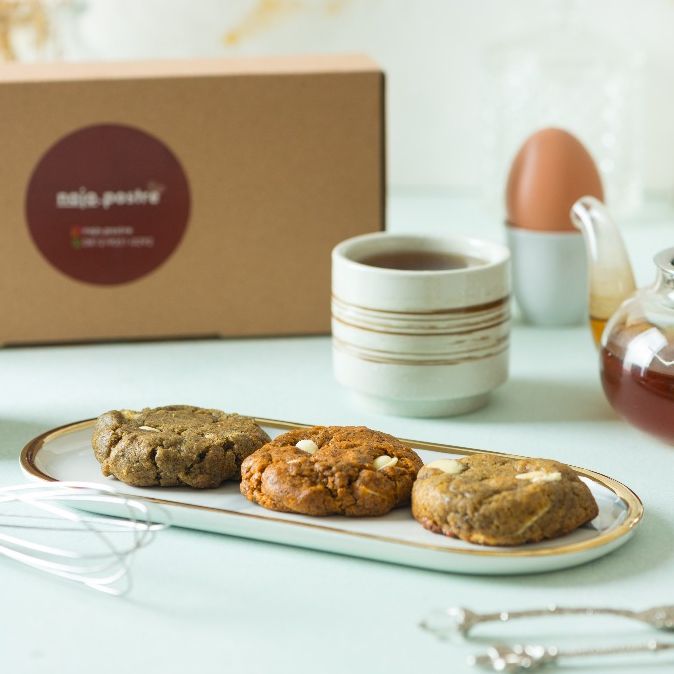 Tea SERIES CHEWY COOKIES (earl grey, roasted milk tea, thai tea) - najo ...
