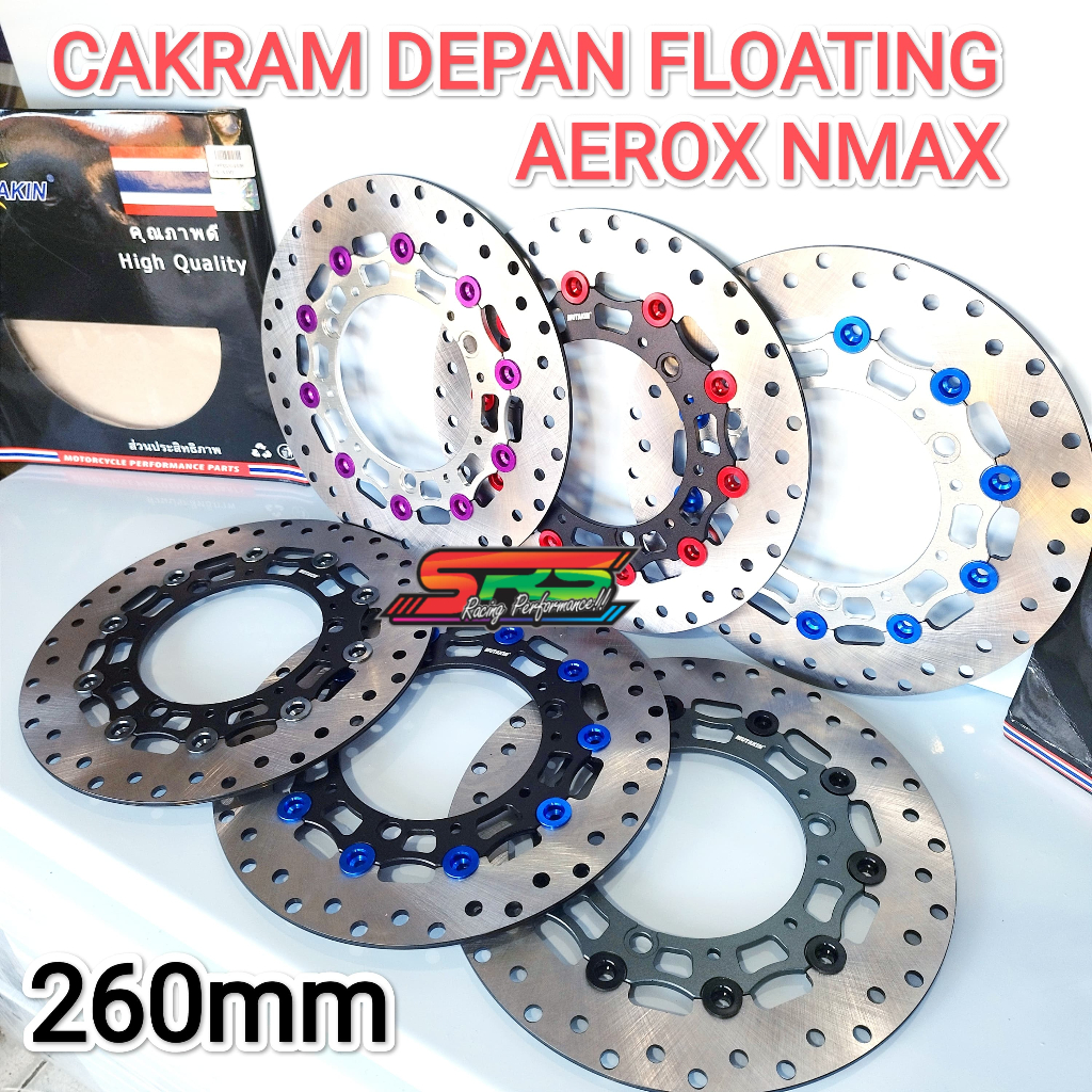 Aerox NMAX LAMA NMAX Front Disc Disc Plate NEW MUTAKIN CNC FLOATING ...