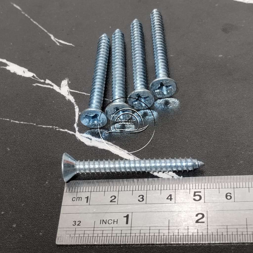 Fh FAB SCREWS LENGTH 5CM 12X2 SCREWS F+AB TAPING TAPING SCREW 12 ...