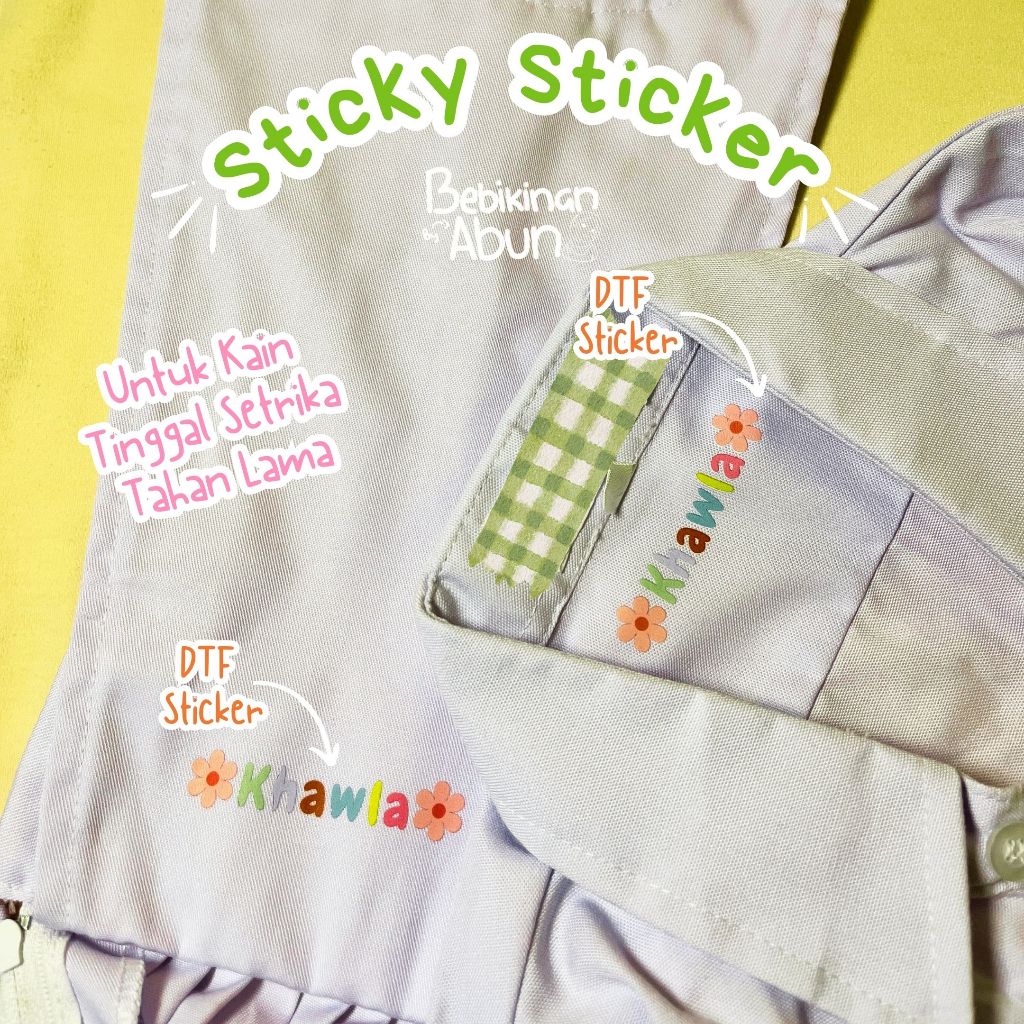 Clothes Stickers | Uniform Stickers | School Stickers | Label Sticker ...