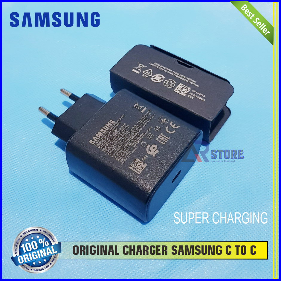 ORIGINAL Samsung Galaxy A14 5G Charger Super Fast Charging 45 Watt AR ...