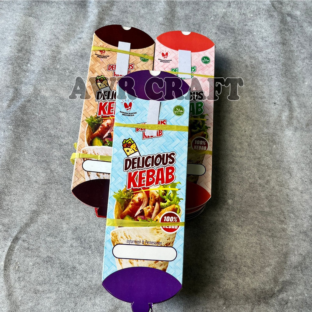 Jumbo Kebab Packaging Size 24x9 cm Contents 100pcs | Shopee Malaysia