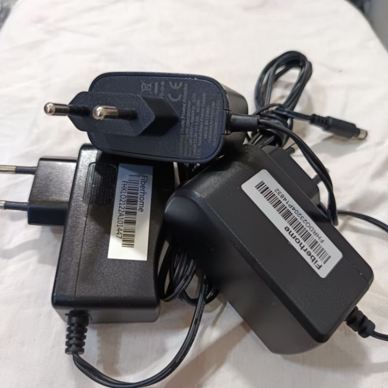 Fiberhome oran adapter 12 Volt 1.5 Ampere can be used for cctv/ont ...