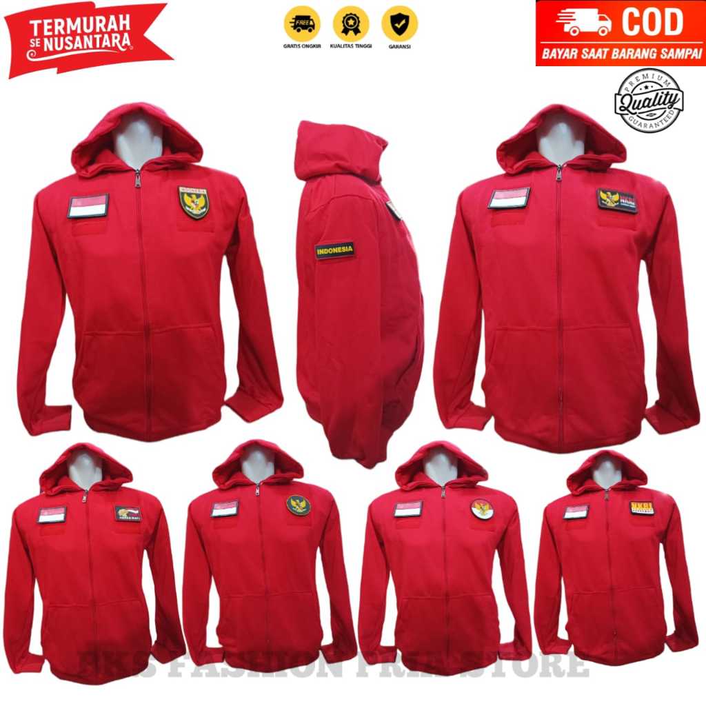 MERAH PUTIH Ri 17th Anniversary Jacket- Garuda Indonesia Jacket ...