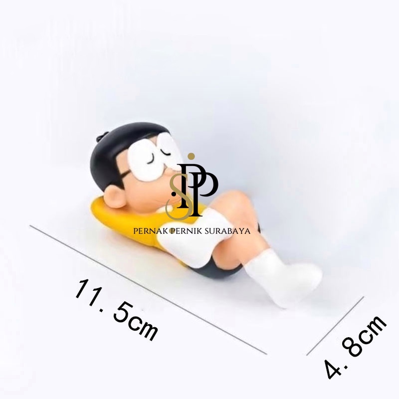 MINIATURE TART CAKE NOBITA SLEEP DORAEMON FRIENDS TART CAKE DECORATION ...