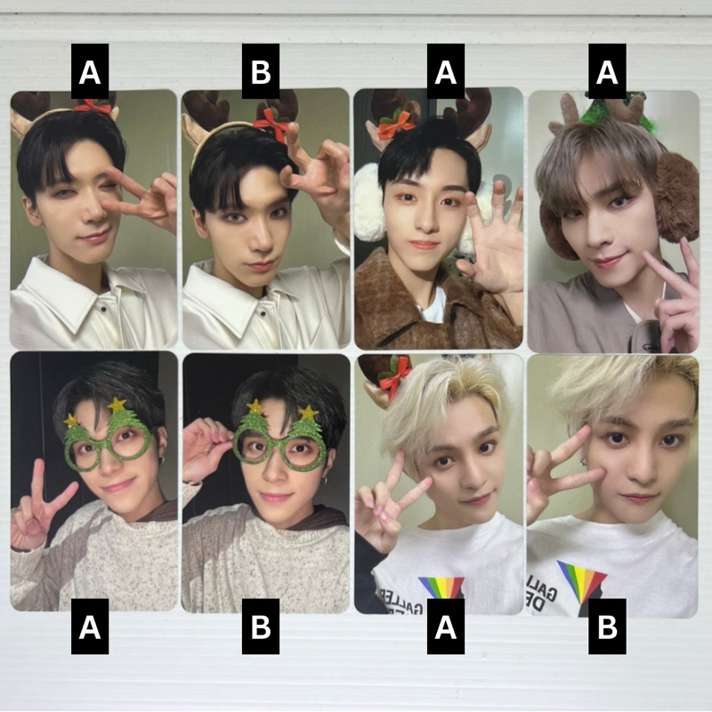 [READY] Wayv PINK CHRISTMAS 2022 PHOTOCARD RANDOM PACK | Shopee Malaysia