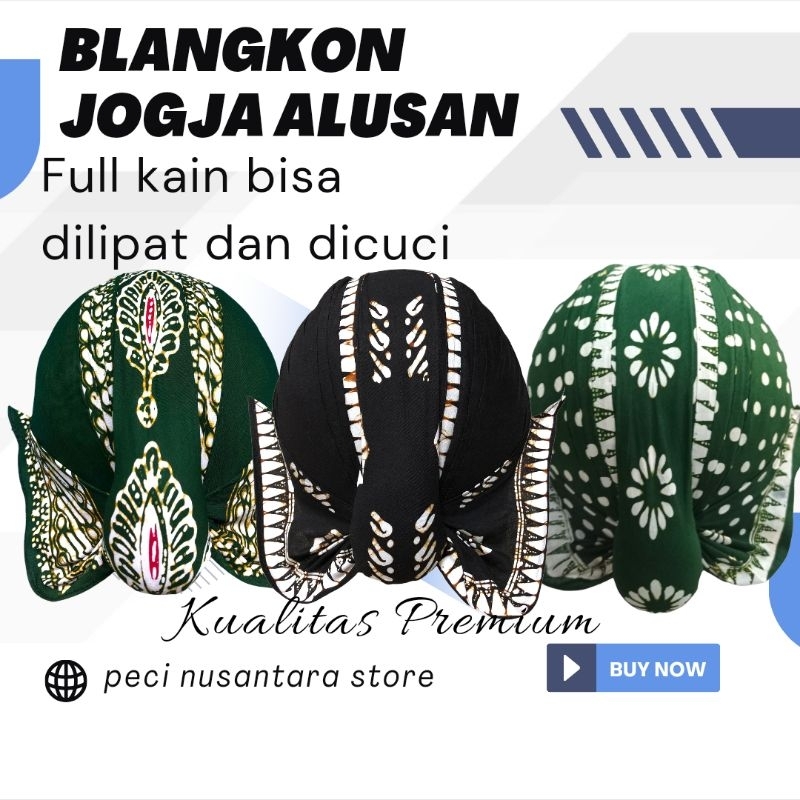 Alusan MATARAM JOGJA BLANGKON For children and adults can be washed and ...