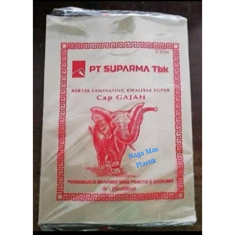 Pink Elephant Rice Paper/250 lbr Food Wrapping. | Shopee Malaysia