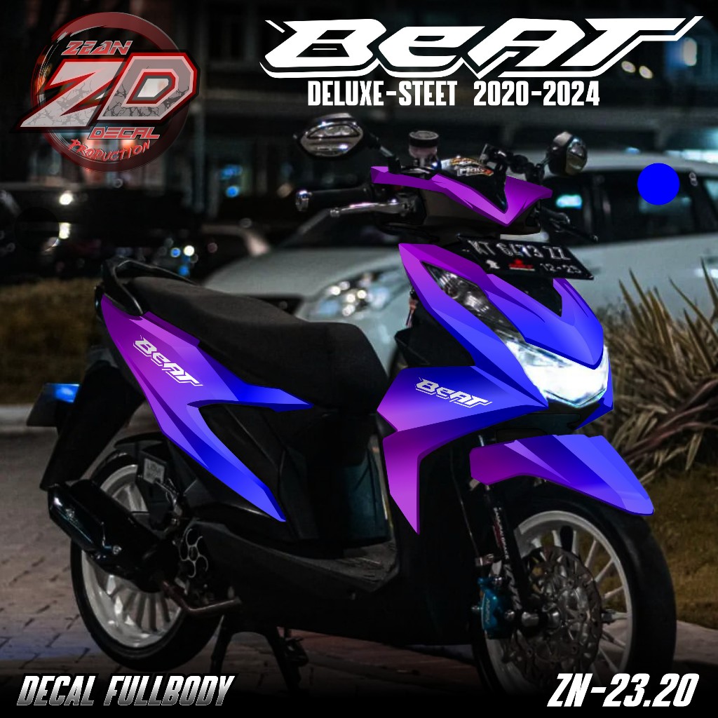 Newest Decal Sticker Honda Beat DELUXE STREET 2020 2021 2022 2023 2024 ...