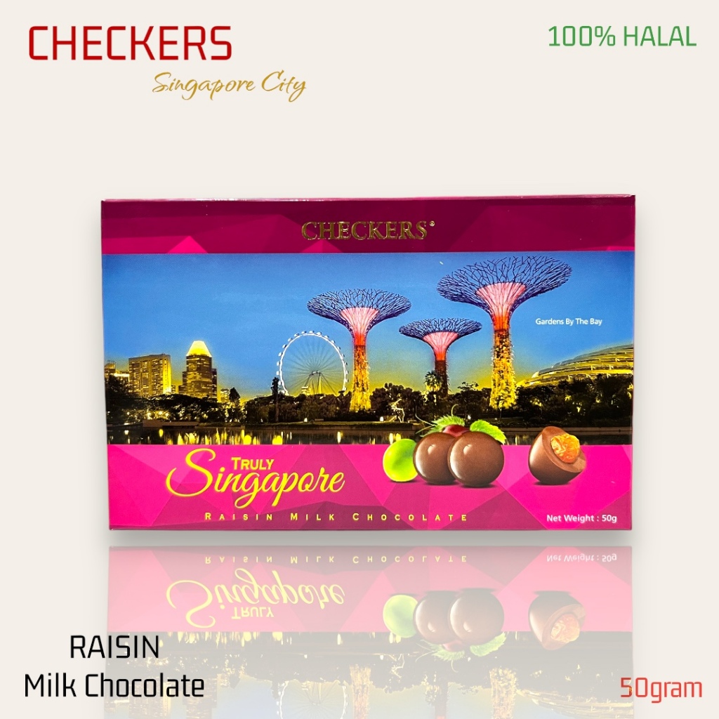CHOCOLATE CHECKERS BOX 50gram Exp 15 January 2026 | Shopee Malaysia