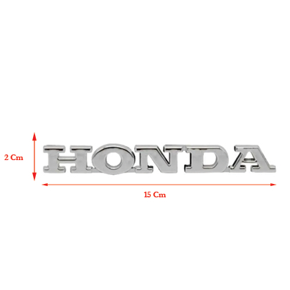 Honda Writing Car Logo Emblem 15cm | Shopee Malaysia