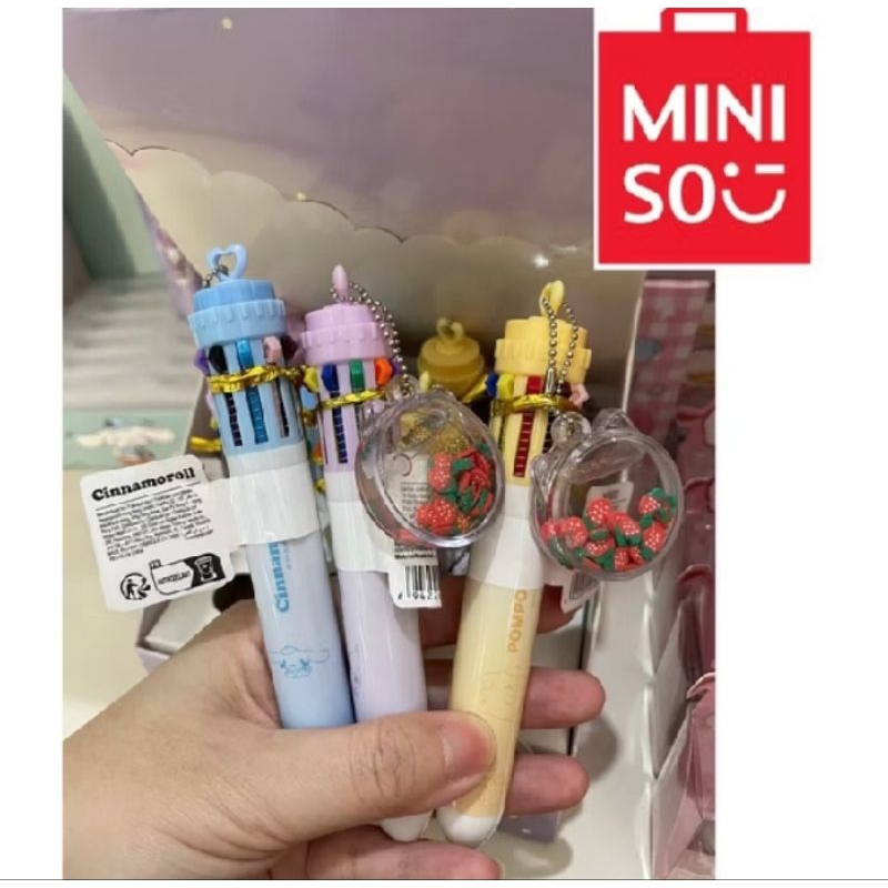 Miniso pen 10 colors | Shopee Malaysia