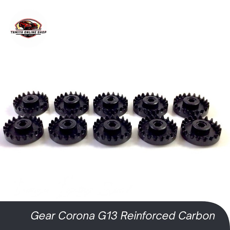 Tamiya 15462 Mini 4WD G-13 Gear Corona Carbon Tamiya G13 Reinforced ...