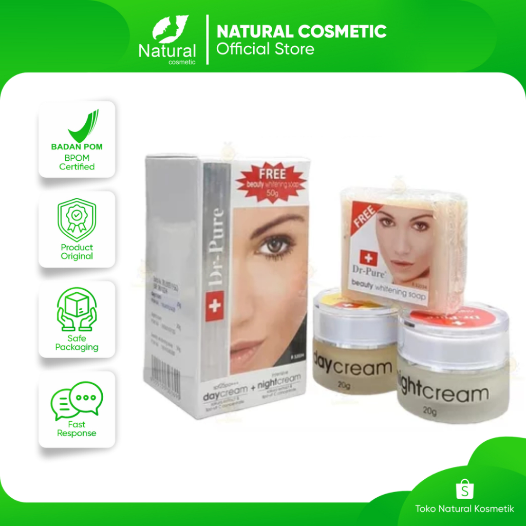 Dr Pure Package (Day + Night Cream + Soap) | Shopee Malaysia