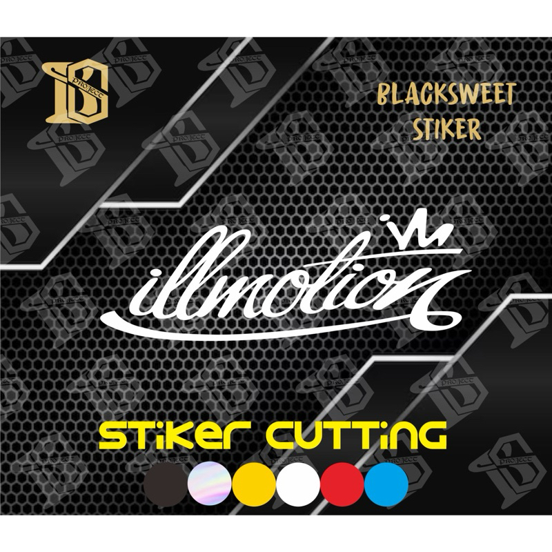 Illmotion sticker | Cutting sticker | Car STICKERS | Shopee Malaysia