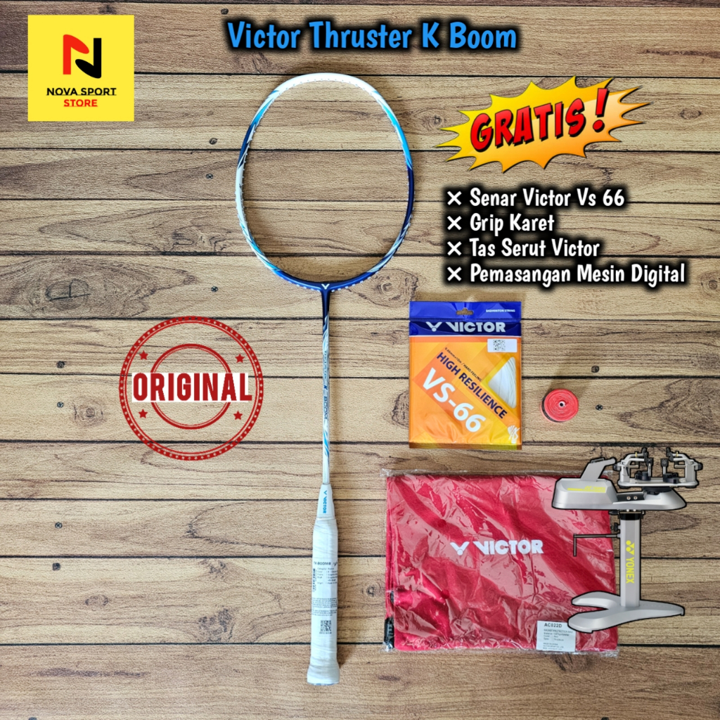 Victor Thruster K Boom Badminton Racket | Shopee Malaysia
