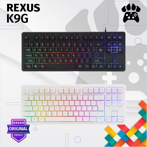 Rexus K9G FORTRESS Gaming Keyboard | Shopee Malaysia
