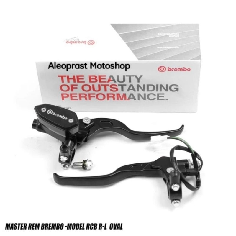 Universal Matic Duck Brake Master Set Handle Right Left Oval Tube Box ...