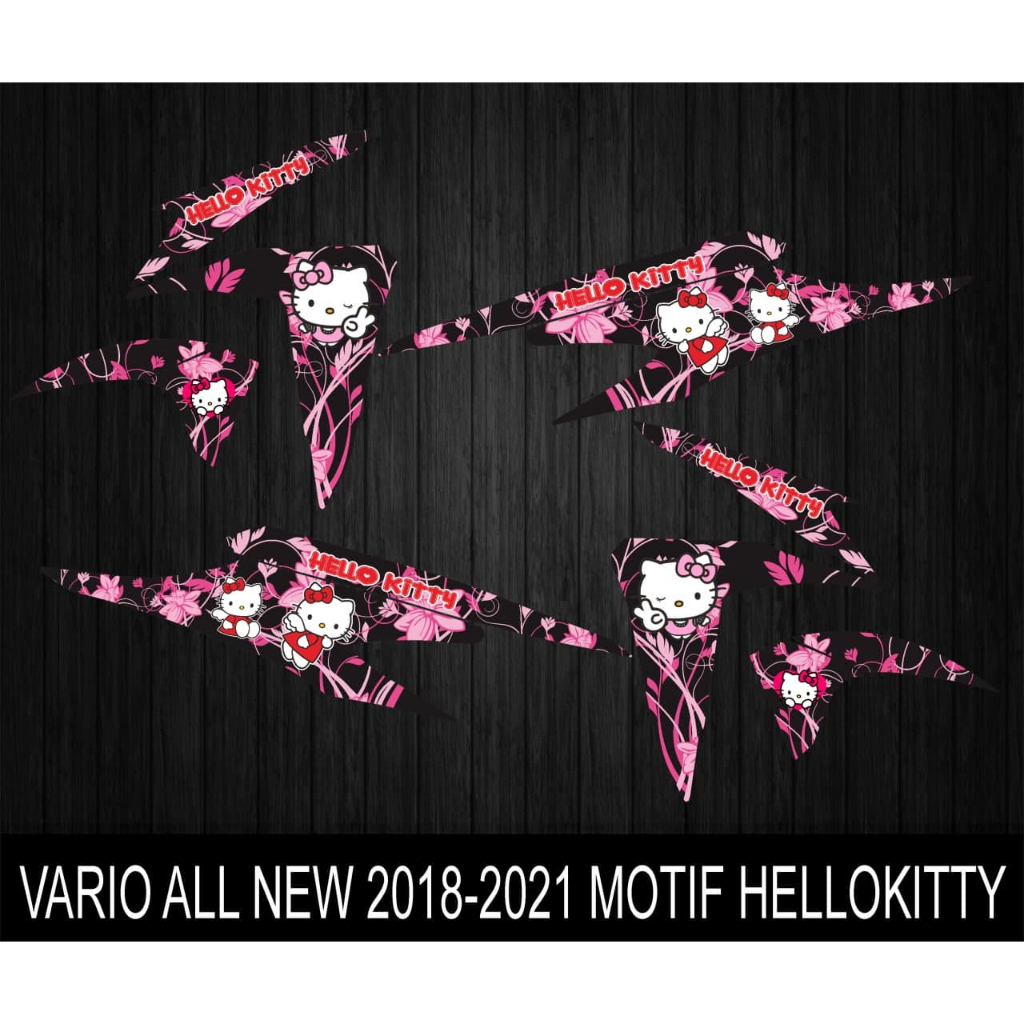 Motorcycle STRIPING Sticker Variation HONDA VARIO ALL NEW 2018-2021 ...