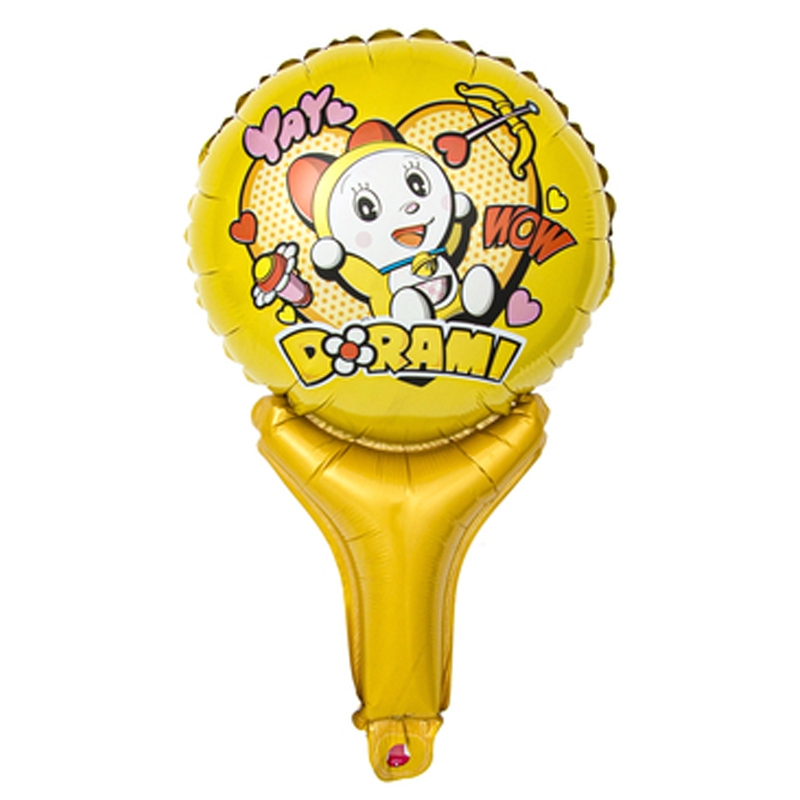 Foil Balloons Stick Dorami Character Balloon Shooter Birthday ...