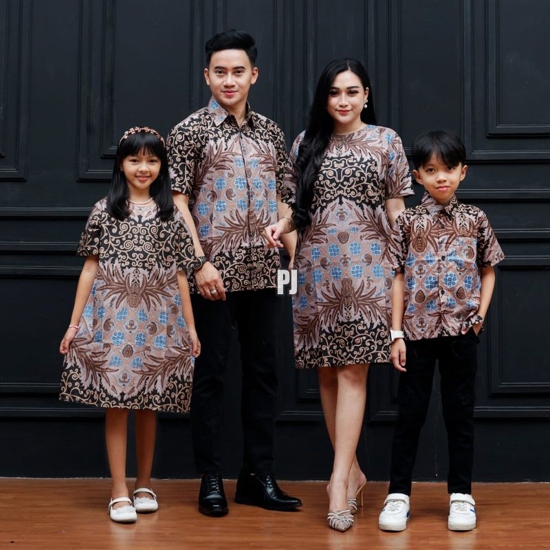 KEMEJA Family Batik dress - couple shirt and dress - Son and father ...