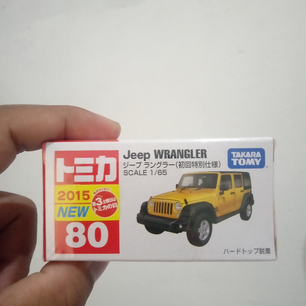 Tomica No 80 Jeep Wrangler Hardtop Takara Tomy OffRoad Car Diecast Collection | Shopee Malaysia