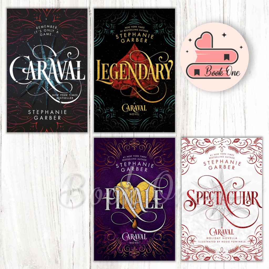 Caraval, Legendary, Finale - Stephanie Garber (English) | Shopee Malaysia