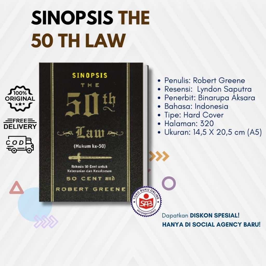 The 50th Law 50th Law - Robert Greene | Shopee Malaysia