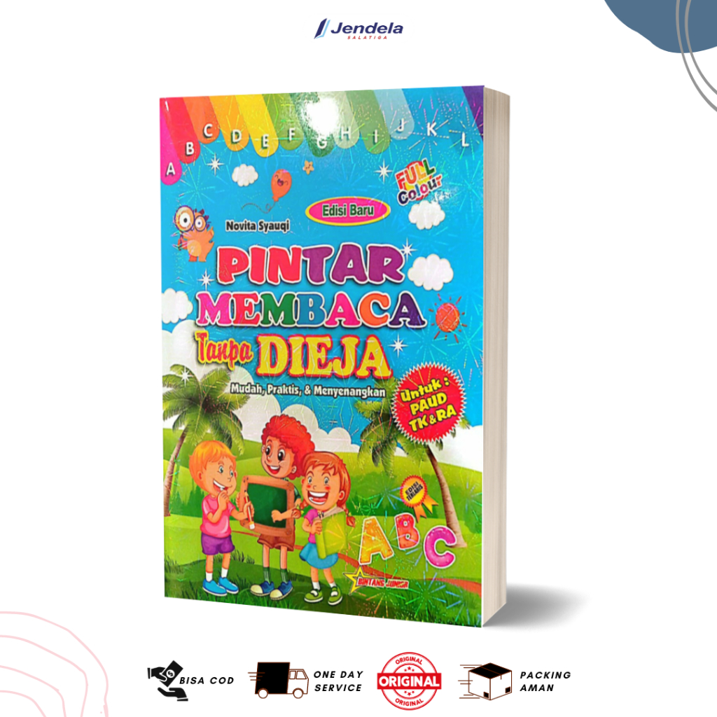 Smart Reading Without Spelling For Kindergarten RA PAUD - Book To Learn ...