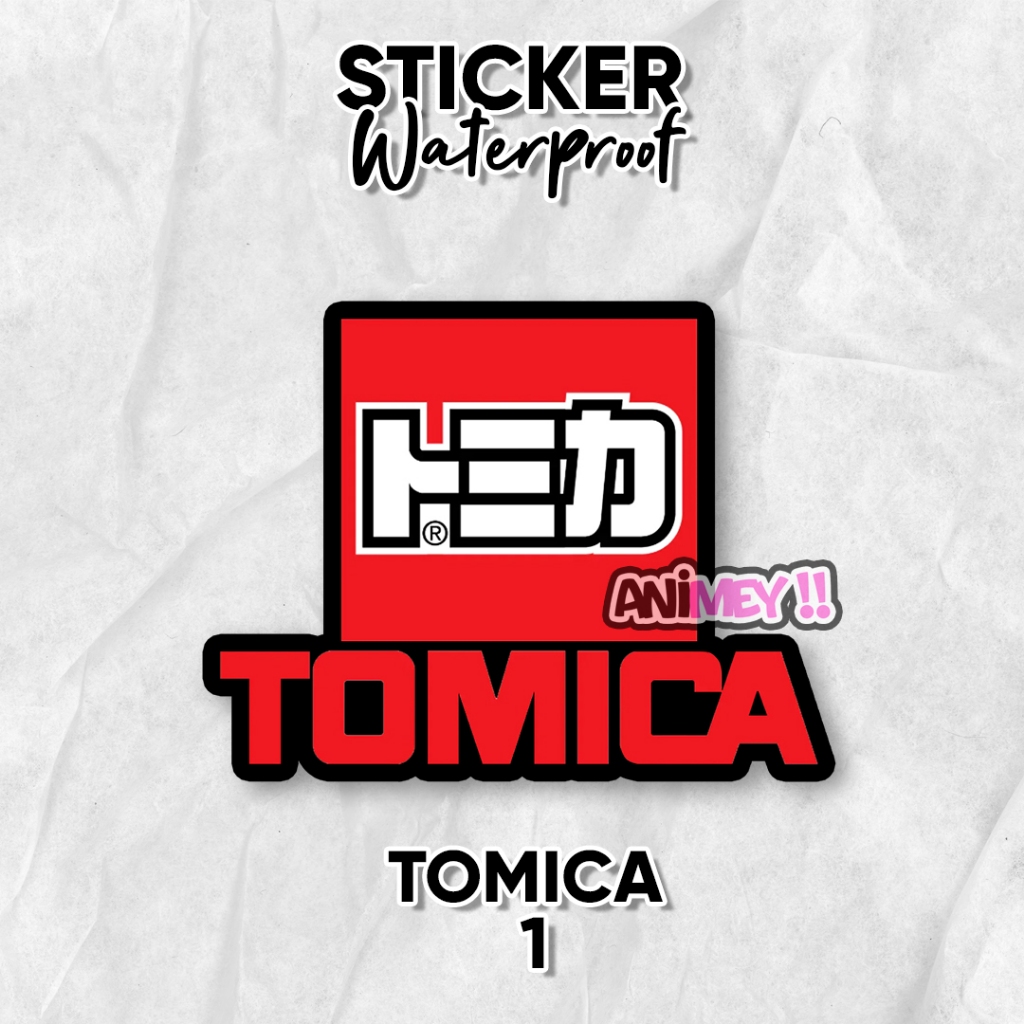 Tomica Logo Sticker/Tomica Sticker/Waterproof Sticker | Shopee Malaysia
