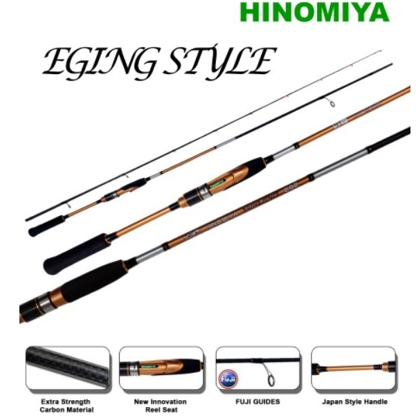 Joran UL Hinomiya Eging Style 802 - Joran Ultralight Casting Hollow ...