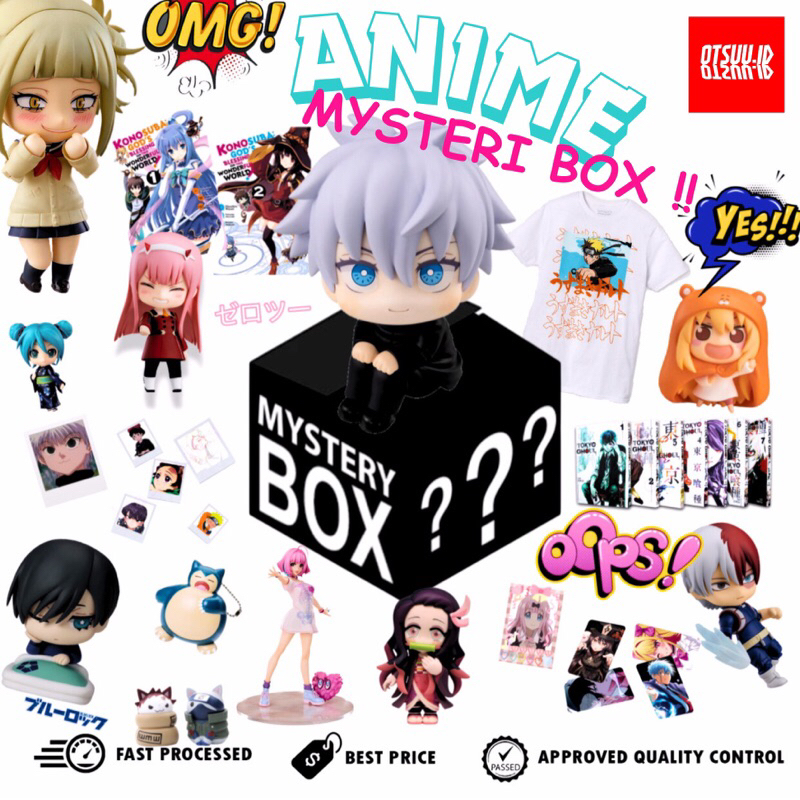 1. [ 2.2 ] - GATCHA ANIME / BLIND BOX FIGURE ACTION ANIME / GIFT BOX ...