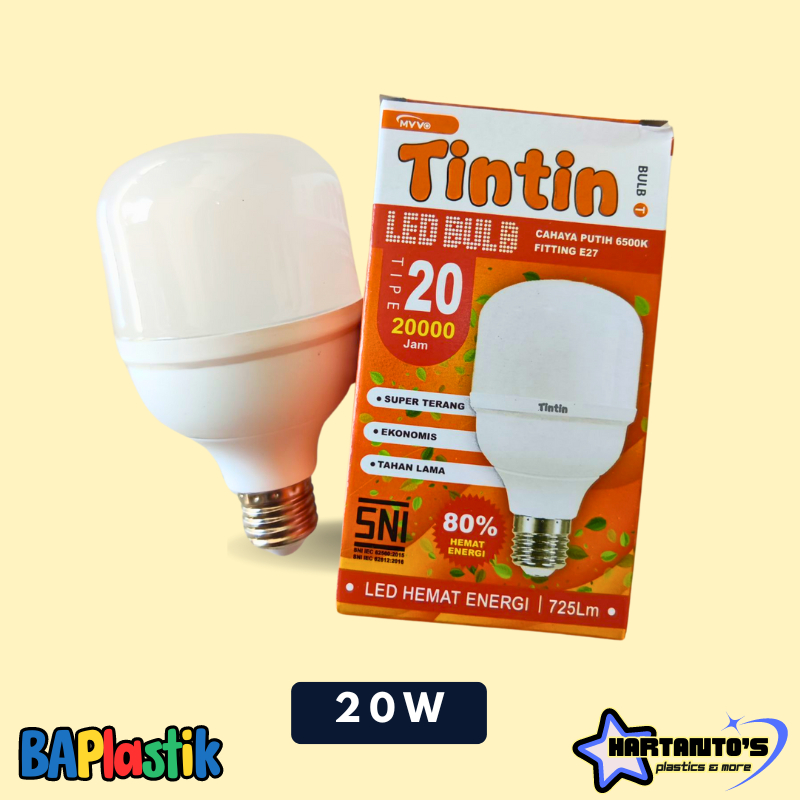 Tintin LED Lamp 20w type T Capsule | Shopee Malaysia