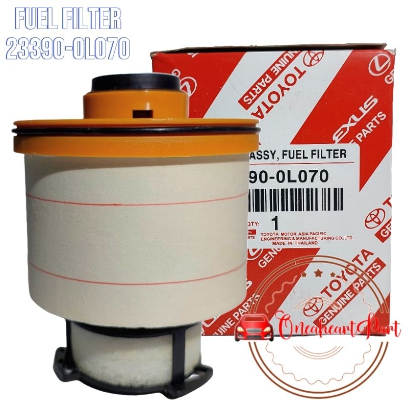 FUEL FILTER SAEING OIL SOLAR DIESEL INNOVA REBORN / FORTUNER VRZ ...