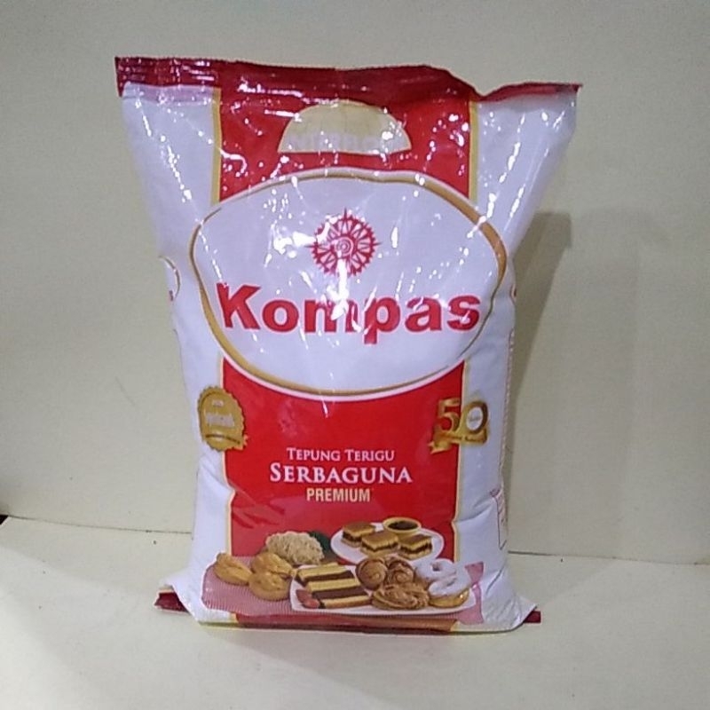 PREMIUM Multipurpose Wheat Flour Compass 1 KG | Shopee Malaysia
