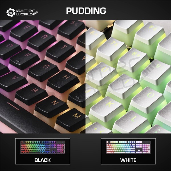 Tecware PBT Pudding Keycaps set for Mechanical Keyboard | Shopee Malaysia