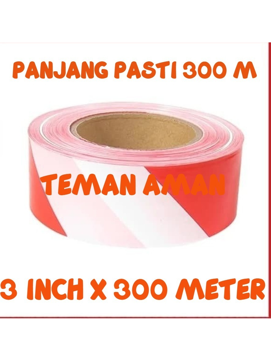 MERAH PUTIH Police SAFETY LINE TAPE 3" INCH | Shopee Malaysia