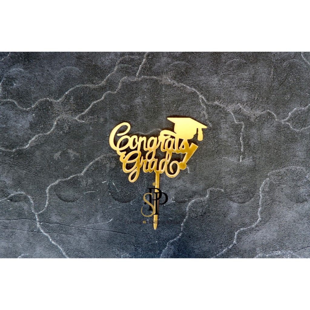 [READ Deksription] TOPPER CONGRAD GRADUATION GRADUATION CONGRATATION ...