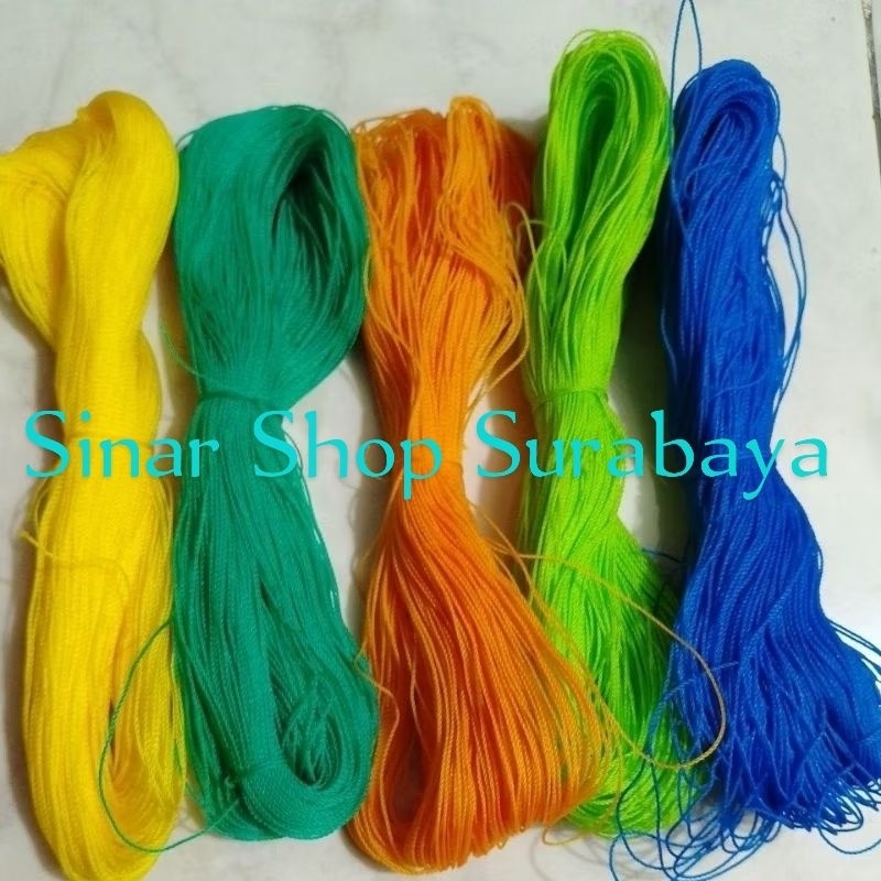 1 mm colorful slap rope approximately 150 meters long/ plastic rope ...