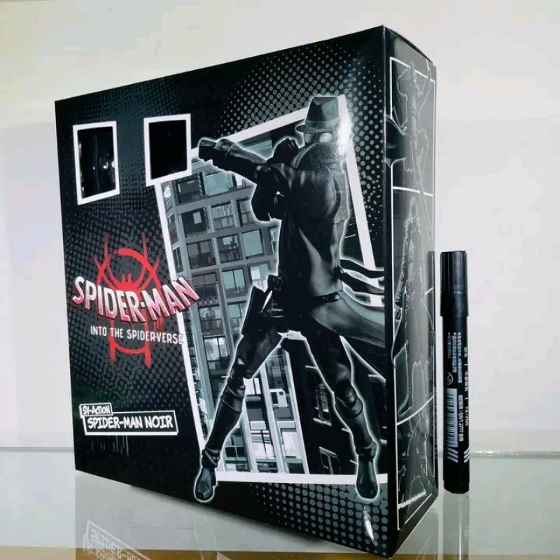 Spiderman sentinel noir figure Toys Details Articulation Recastbheight ...