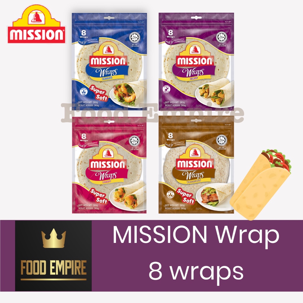 Mission Wraps | Original Super Soft - Whole Grain - Potato - Garlic ...