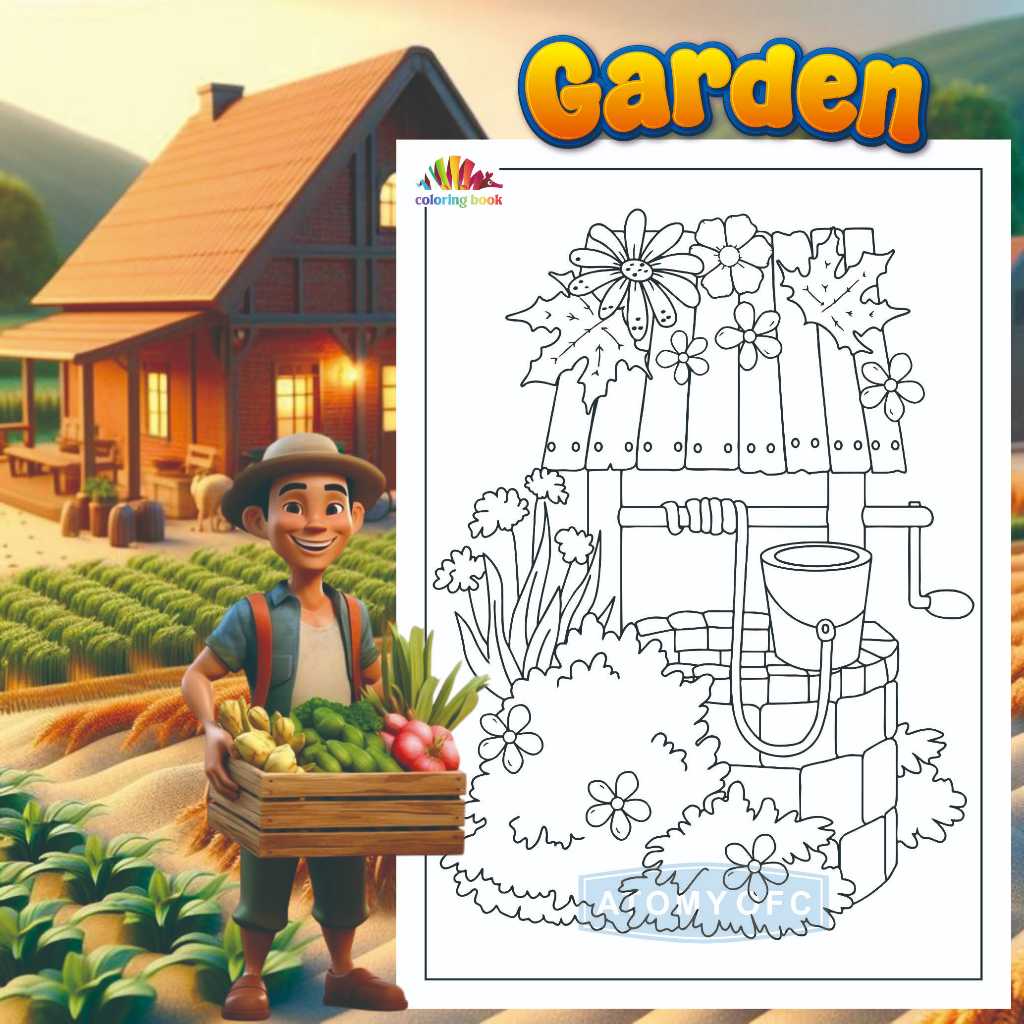 Coloring PAPER / COLORING / DRAWING PAPER / GARDEN / COLORING PAPER FOR ...