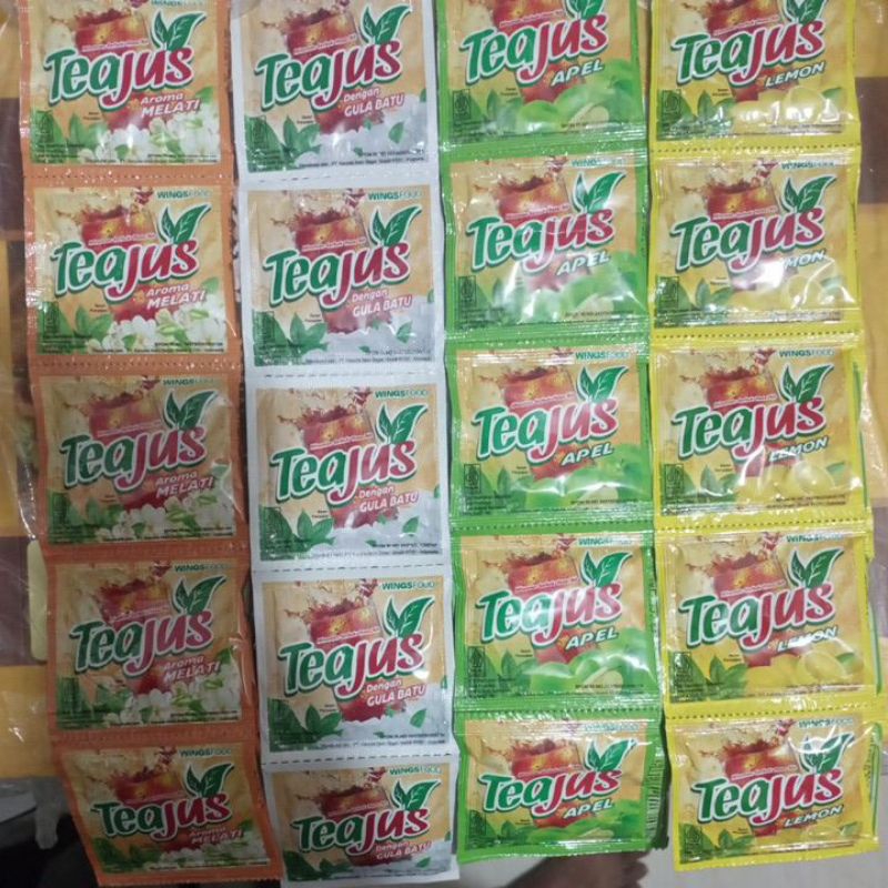 Teajus all Variants Of AROMA Flavor 6 GR ALMIRA Plastic | Shopee Malaysia