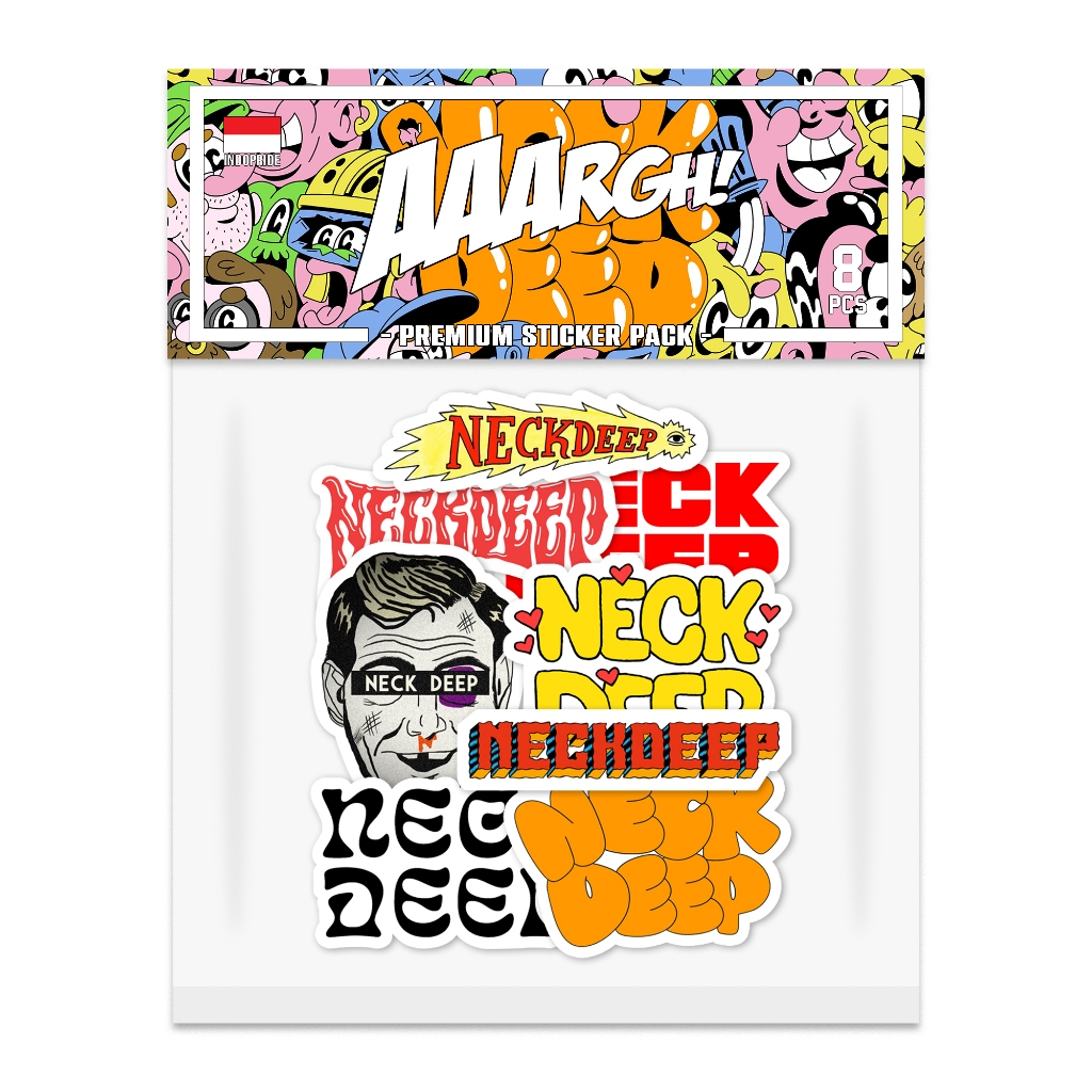 Neck DEEP Sticker Pack Band Sticker vol. 1 (Neck Deep) | Shopee Malaysia