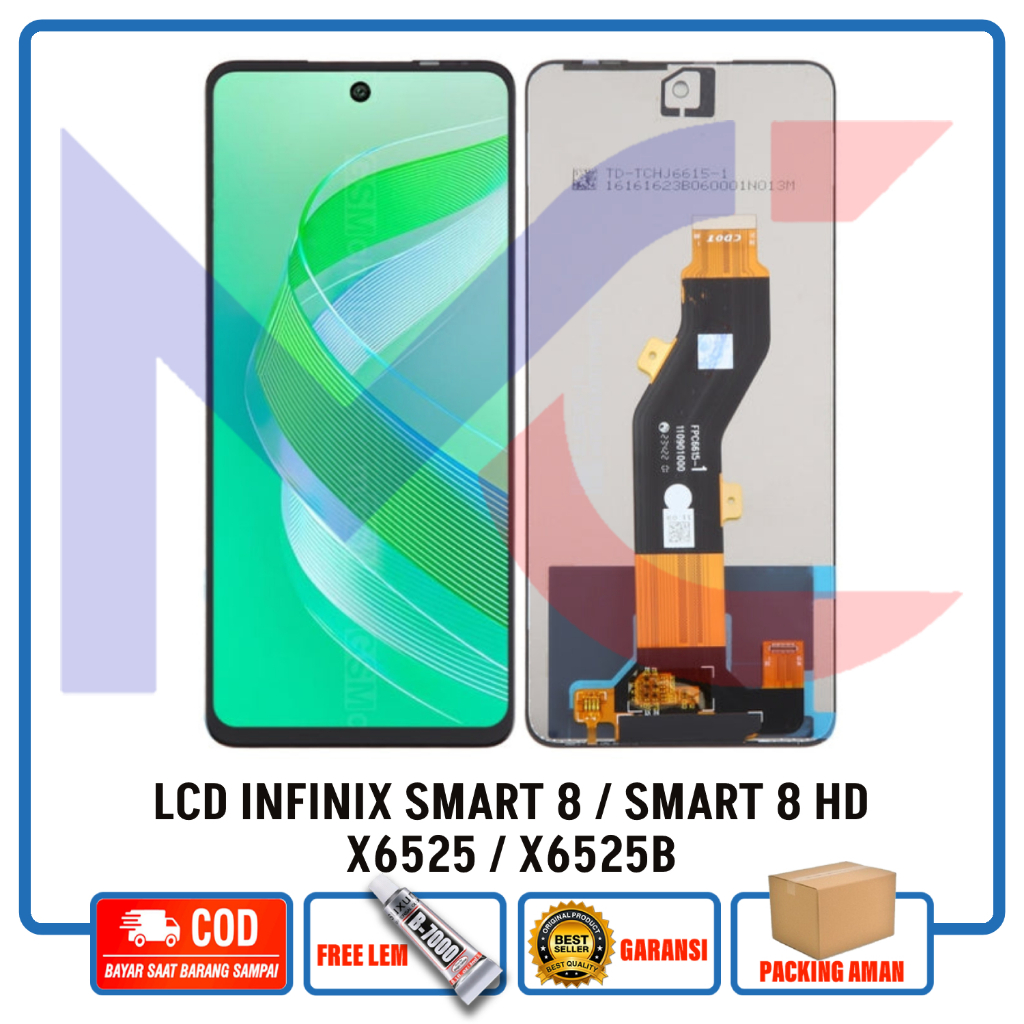 Lcd INFINIX SMART 8/SMART 8 HD/X6525/X6525B FULLSET LCD TOUCHSCREEN | Shopee Malaysia
