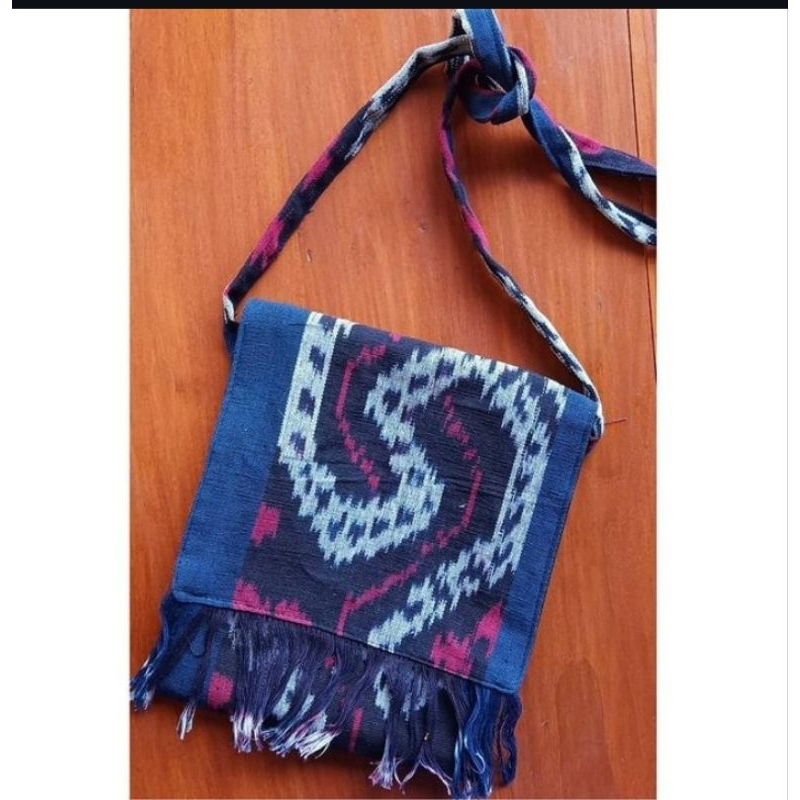 Lombok Woven Bag Ethnic Bag Strap Bag With Cover Toraja Dayak ...